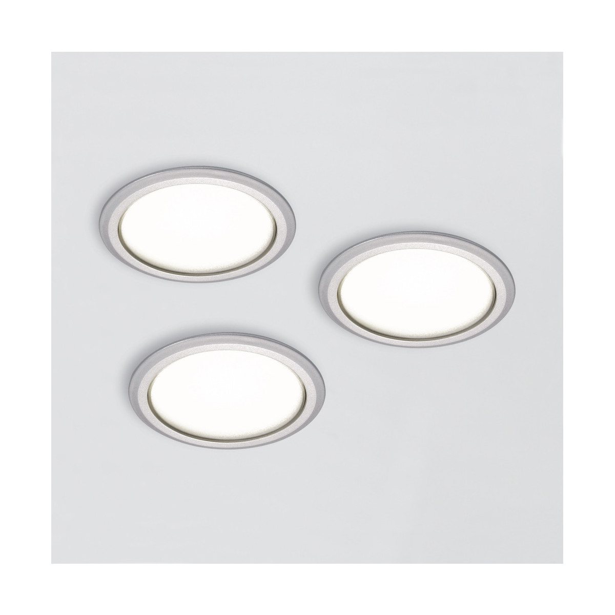 Kit 3 spots LED 230 V Ø58 mm